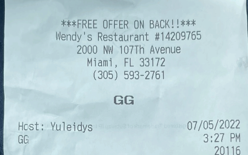 Wendy s Receipt Font Bill Font Invoice Font Dot Matrix Font 