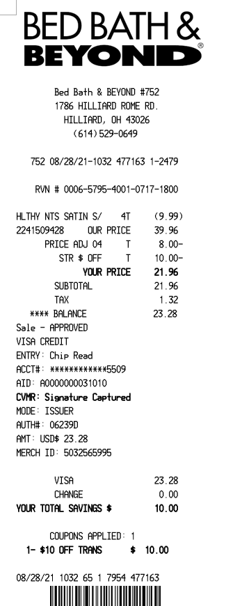 Receipt Templates Receipt Font POS Printer Font Cash Register Font 